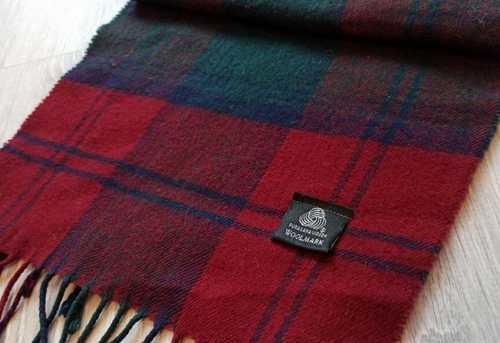 Шотландский твидовый шарф тартан