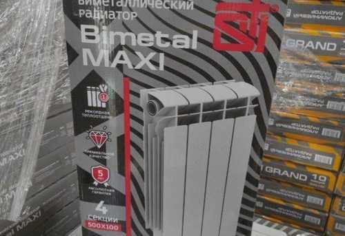 Биметаллический радиатор 500/100 4 секции до 7 м2