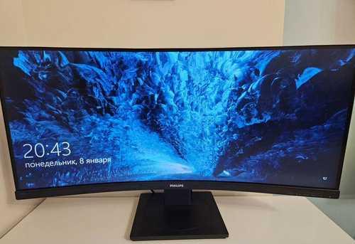 Монитор Philips 34 Ultrawide Curved