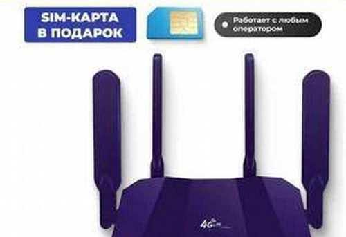 4G Wi fi роутер с поддержкой симкарт