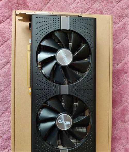 Видеокарта rx580 4gb sapphire Nitro+