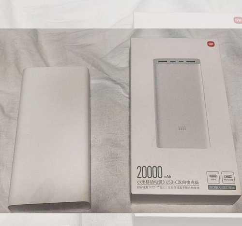 Внешний аккумулятор Xiaomi Mi Power Bank 3