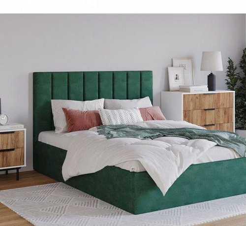 Кровать Вега-Floor 180 Velvet Emerald