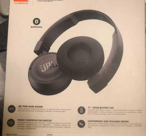 Беспроводные наушники jbl T460BT