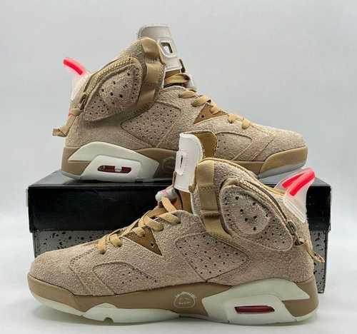 Nike Air Jordan 6 Ретро x Travis Scott для стильно
