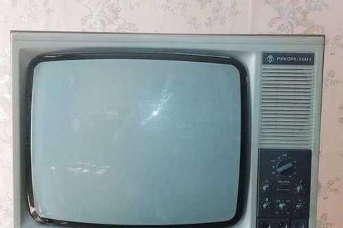 Телевизор СССР рекорд 350-1