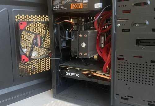 Мощный игровой компьютер rx 580