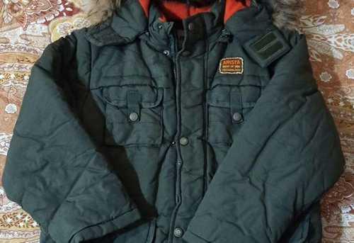Куртка зимняя на мальчика 134р