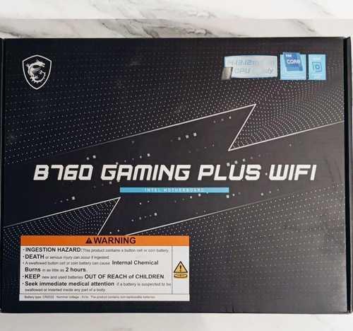 Материнская плата MSI B760 gaming plus wifi