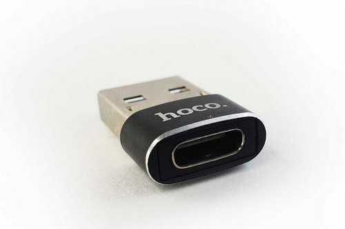 Переходник Hoco UA-06 USB/Type-C