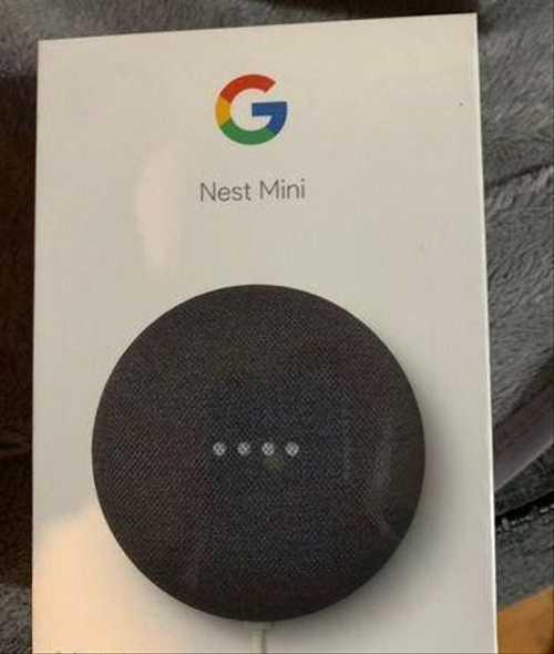 Google nest mini. Новые. Из США