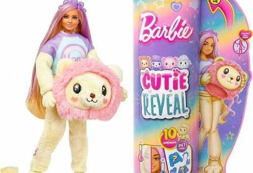 Кукла Barbie Cutie Reveal Lion Барби Mattel