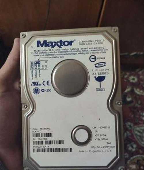 Жёсткий диск Maxtor
