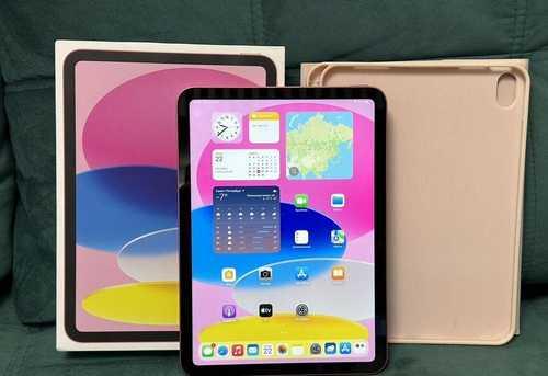 iPad 10 (2022) 64Gb Wi-Fi Pink 100 акб