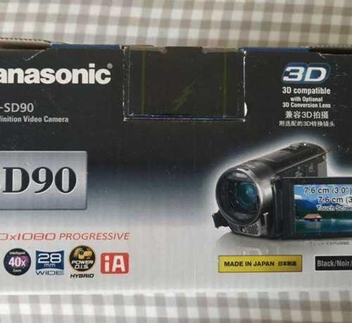 Видеокамера Panasonic HDC-SD90EE-K