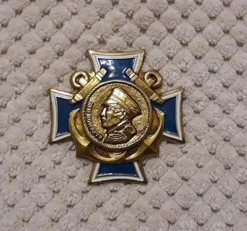 Тяжелый знак крест Нахимов винт