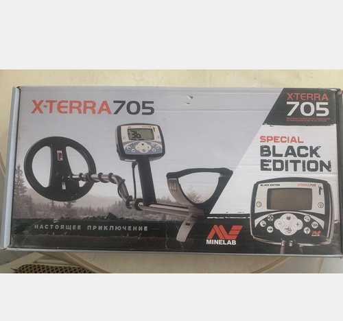 Металлоискатель minelab x terra 705 бу