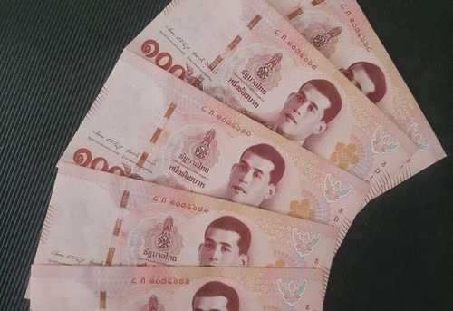 Тайские банкноты баты новые с банка
