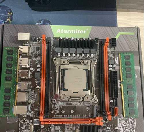 Комплект X99 lga 2011 e5 2660v3 16gb