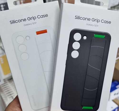 Чехол silicone grip case samsung s23 +