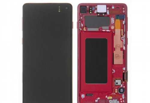 Дисплей для Samsung G970 Galaxy S10E Красный