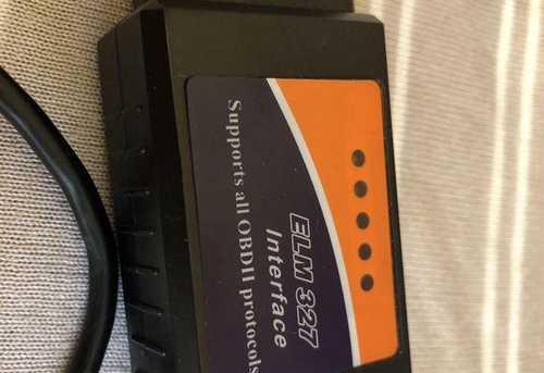 Автосканер OBD2 ELM 327 USB
