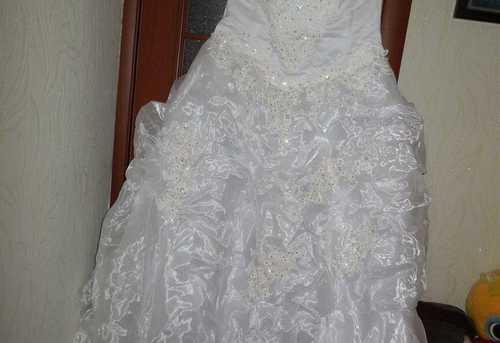 Свадебное платье размер 44-46