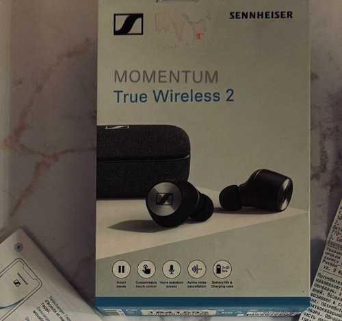 Наушники Sennheiser momentum True Wireless 2