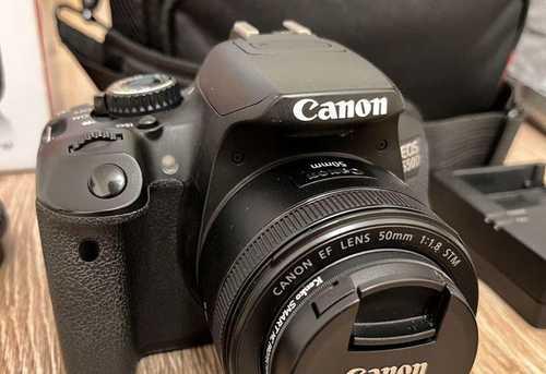 Продам фотоаппарат Canon 650D