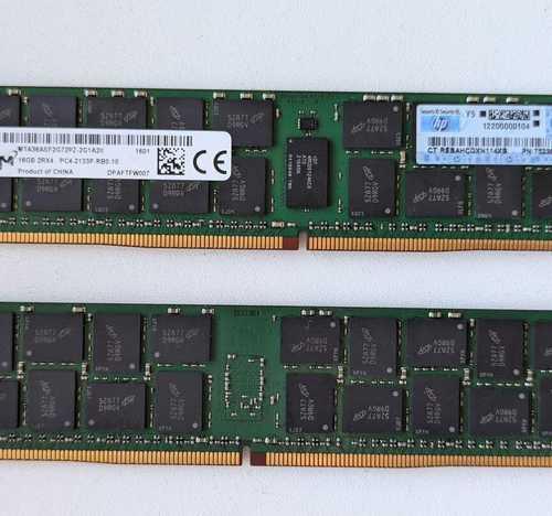 Оперативная ddr4 2133 ECC 2RX4 16GB