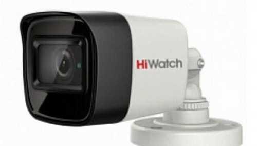 HD-TVI видеокамера HiWatch, DS-T800 (6 mm), 8Мп, ц