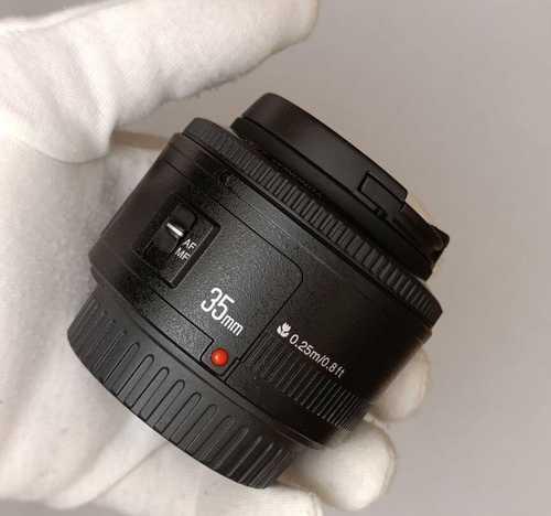 Canon YongNuo EF 35mm f/2 универсальный светосильн