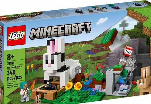 Lego Minecraft 21181 Кроличье ранчо