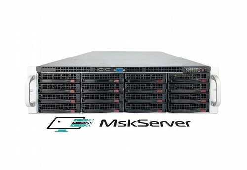 Сервер Supermicro 6037R-E1R16N 2x E5-2658v2 64Gb