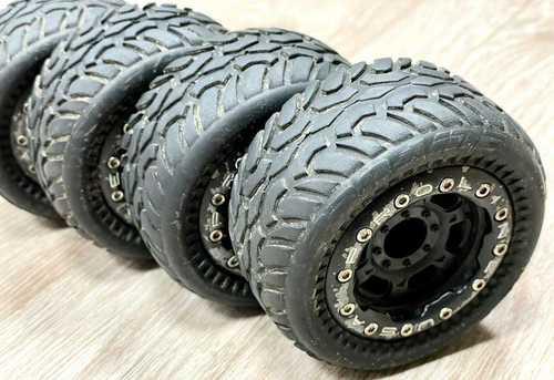 Колеса Proline Dirt Hawg 92x44мм 12hex Traxxas1/16