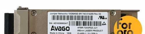 Трансивер Juniper Networks 10gbase-SR/Avago afbr-7
