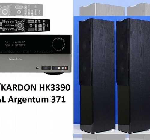 Стереокомплект Harman Kardon   Quadral