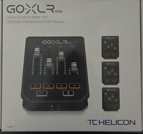 Внешняя звуковая карта TC Helicon goxlr Mini