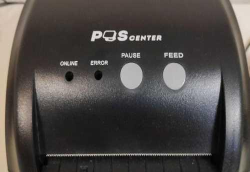 Принтер этикеток Poscenter PC-80USE термопечать