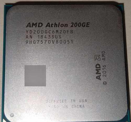 Процессор AMD Athlon 200ge am4