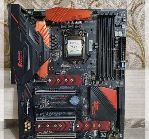 Asrockasrock fatality z270 gaming i7