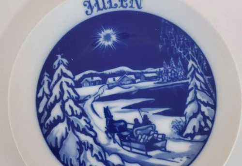 Тарелка рождество Швеция 1983
