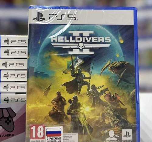 Helldivers 2 ps5 диск