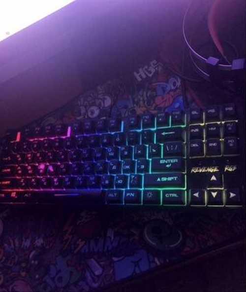 Игровая клавиатура Dexp Revenge RGB