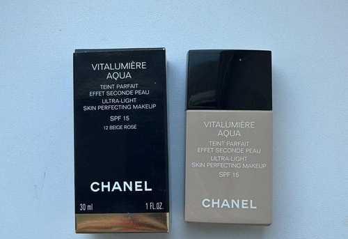 Chanel vitalumiere aqua тональный крем 12