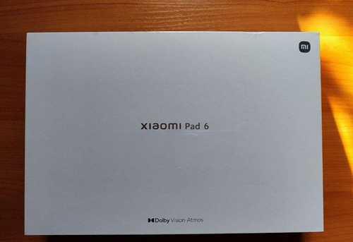 Планшет Xiaomi Pad 6 8/256 гб, Wi-Fi графитовый се