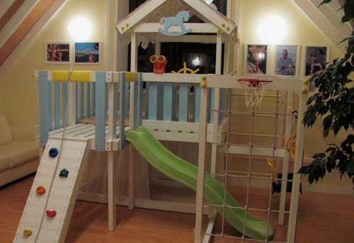 Детский уголок в квартиру Савушка Baby 8 голубой