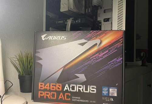 Материнская плата b460 aorus PRO AC