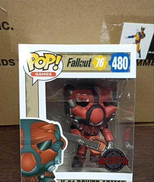 Фигурка Funko Pop Games: Fallout 76 - X-01 Power