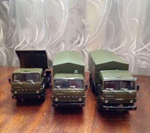 Коллекция моделей 1:43 советских грузовиков